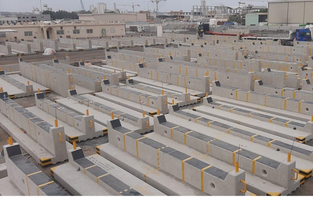 Precast Bench – Union Precast Factory Qatar LLC