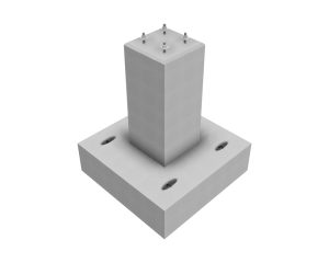 Precast Footing / Foundation – Union Precast Factory Qatar LLC